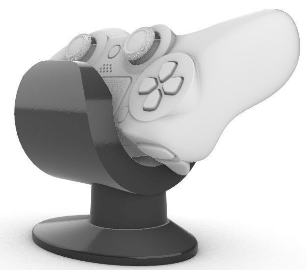 MINIFIG CONTROLLER HOLDER 3D model 3D printable | CGTrader