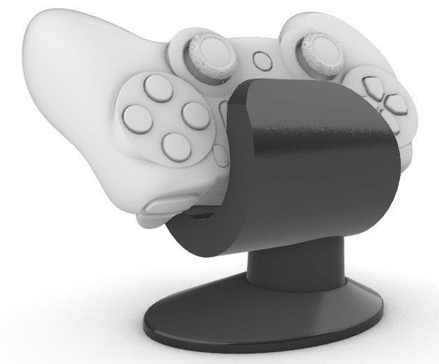 MINIFIG CONTROLLER HOLDER 3D model 3D printable | CGTrader