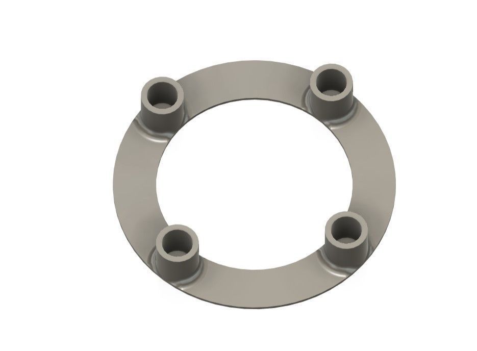 5 gallon bucket epoxy on pvc leg attachment hydroponics 3D model | CGTrader