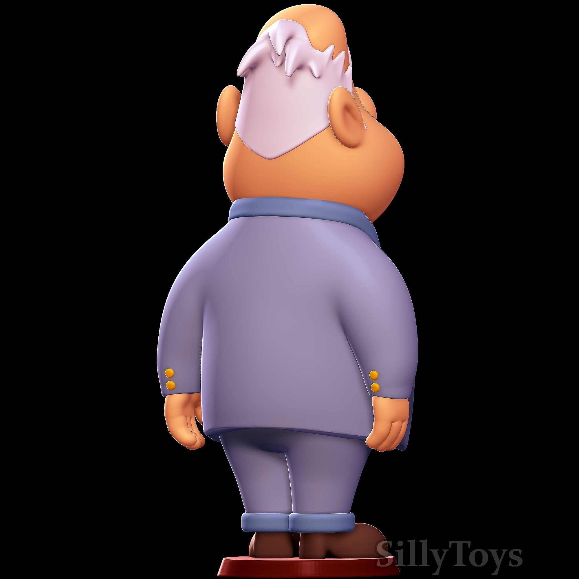 Pip - Animaniacs 3D model 3D printable | CGTrader