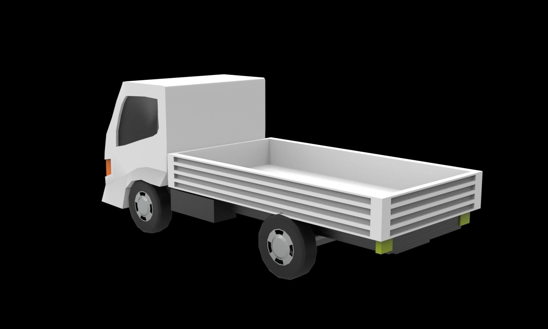 3D model Box Lorry VR / AR / low-poly | CGTrader