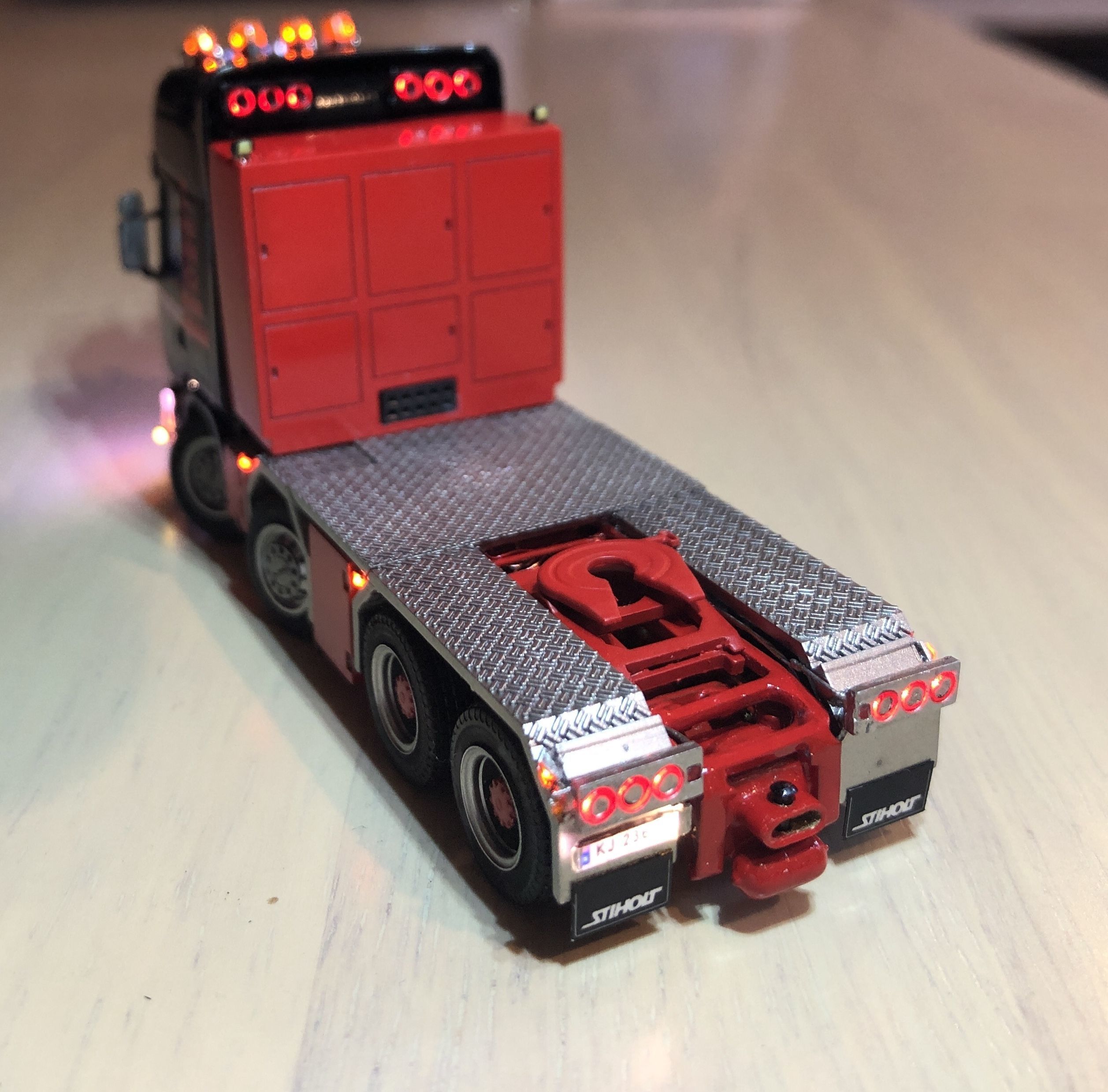 MAMMOET Scania R620 1zu87 3D print model 3D model 3D printable | CGTrader