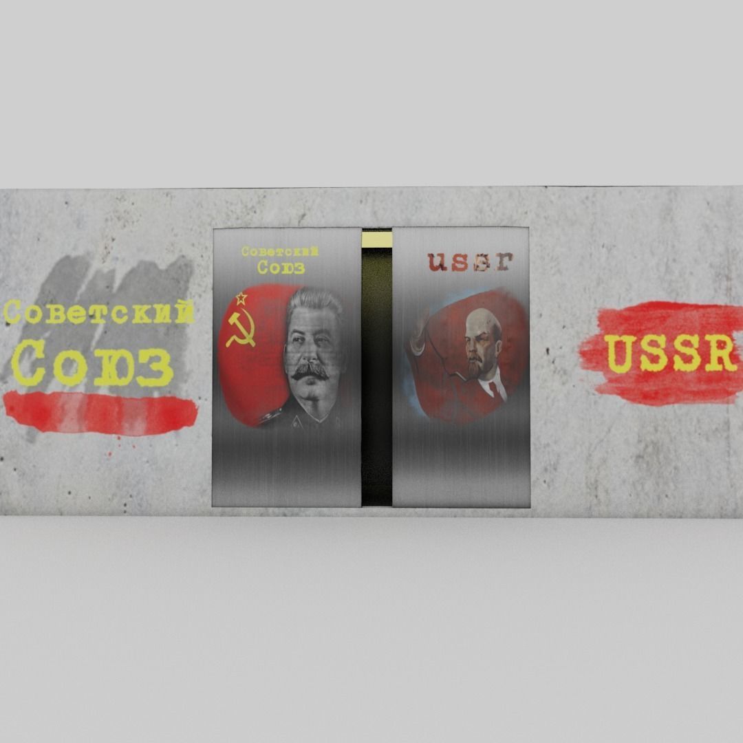 3D model Soviet Union elevator VR / AR / low-poly animated | CGTrader