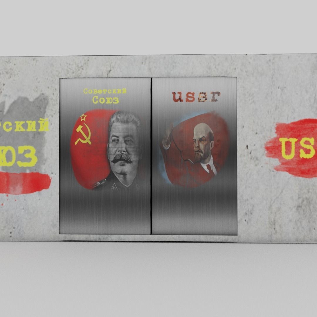 3D model Soviet Union elevator VR / AR / low-poly animated | CGTrader