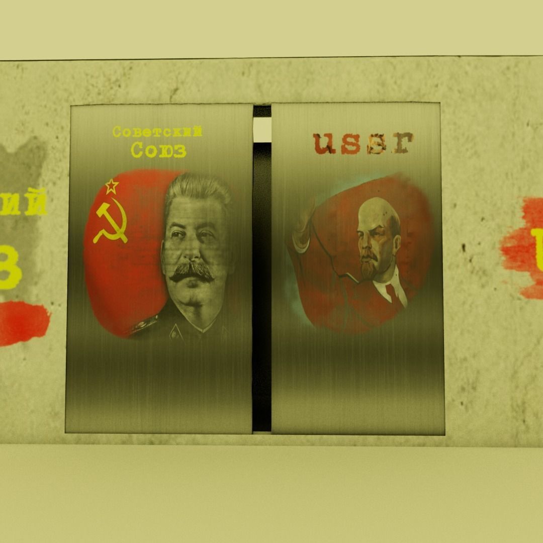 3D model Soviet Union elevator VR / AR / low-poly animated | CGTrader