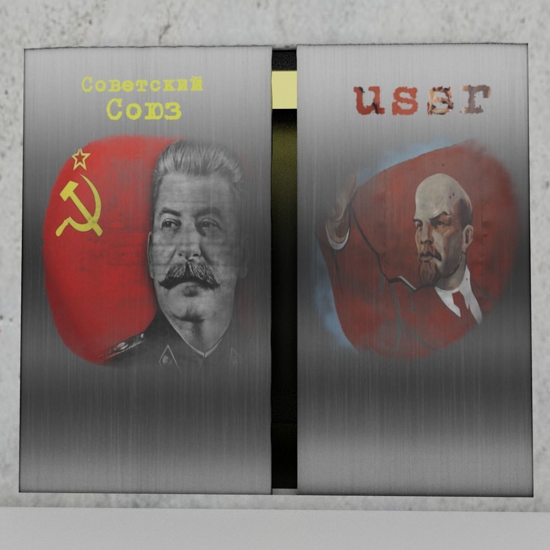 3D model Soviet Union elevator VR / AR / low-poly animated | CGTrader