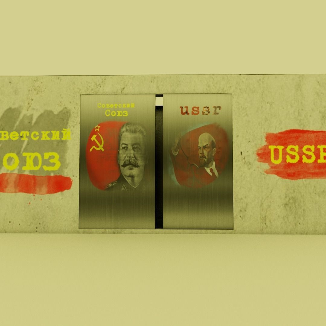 3D model Soviet Union elevator VR / AR / low-poly animated | CGTrader