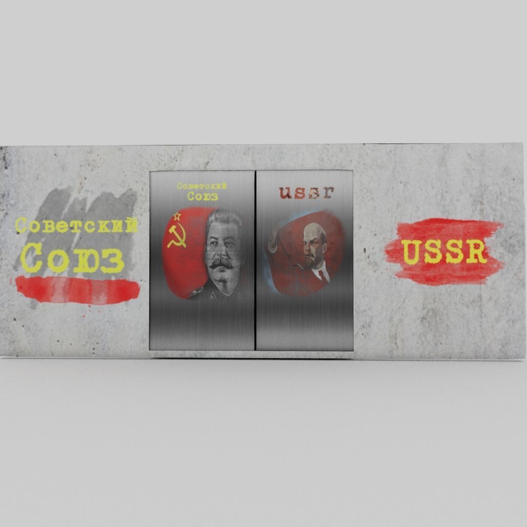 3D model Soviet Union elevator VR / AR / low-poly animated | CGTrader