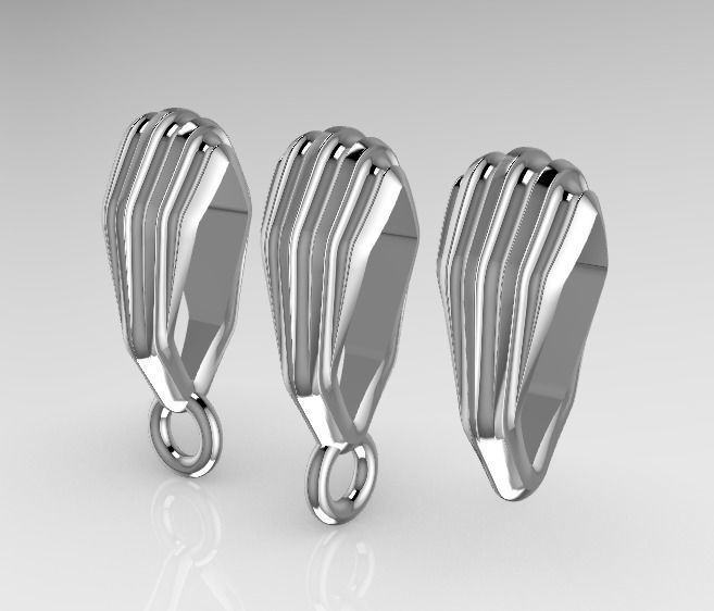 Bail for charms and pendants Free 3D print model free 3D model 3D ...