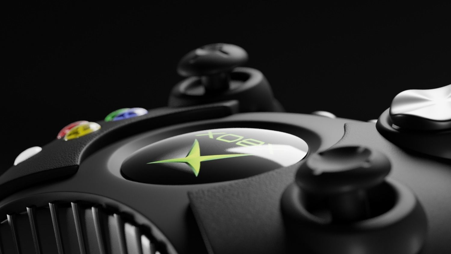 Xbox original Duke Controller 3D model | CGTrader