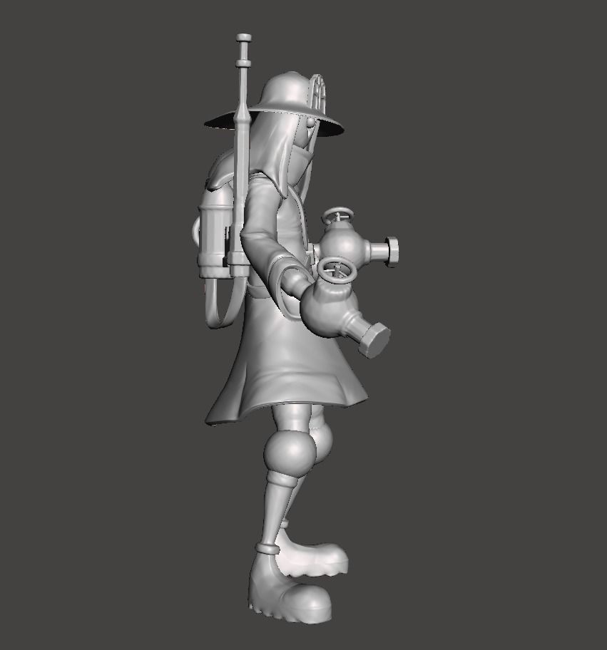 Backdraft 3D Model 3D model 3D printable | CGTrader