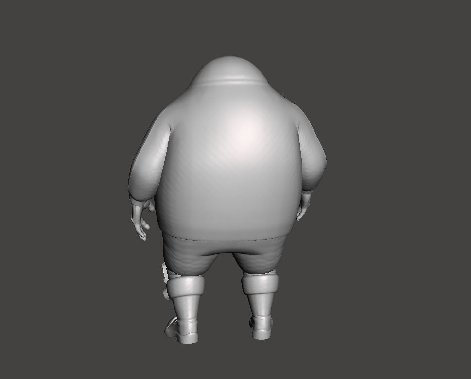 Fat Gum Taishiro Toyomitsu 3D Model 3D model 3D printable | CGTrader