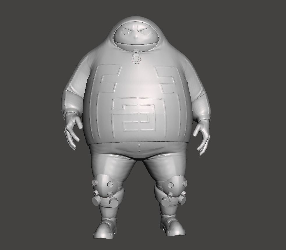 Fat Gum Taishiro Toyomitsu 3D Model 3D model 3D printable | CGTrader