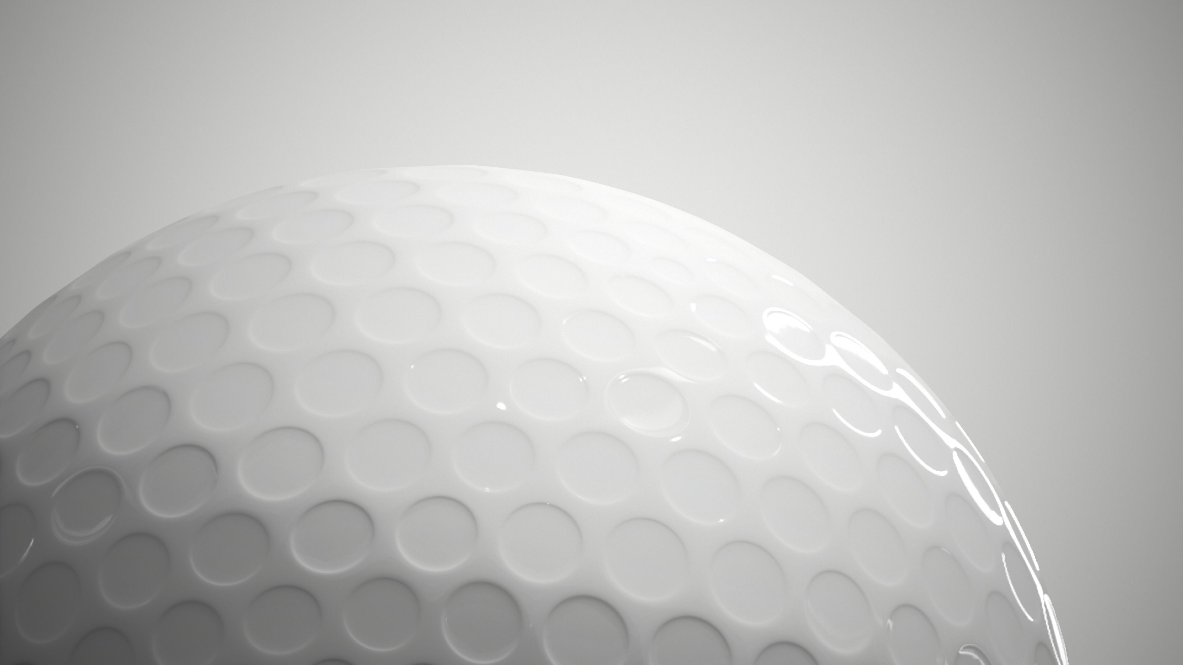Premium Golf Ball Model - Realistic and High-Quality 3D model 3D ...