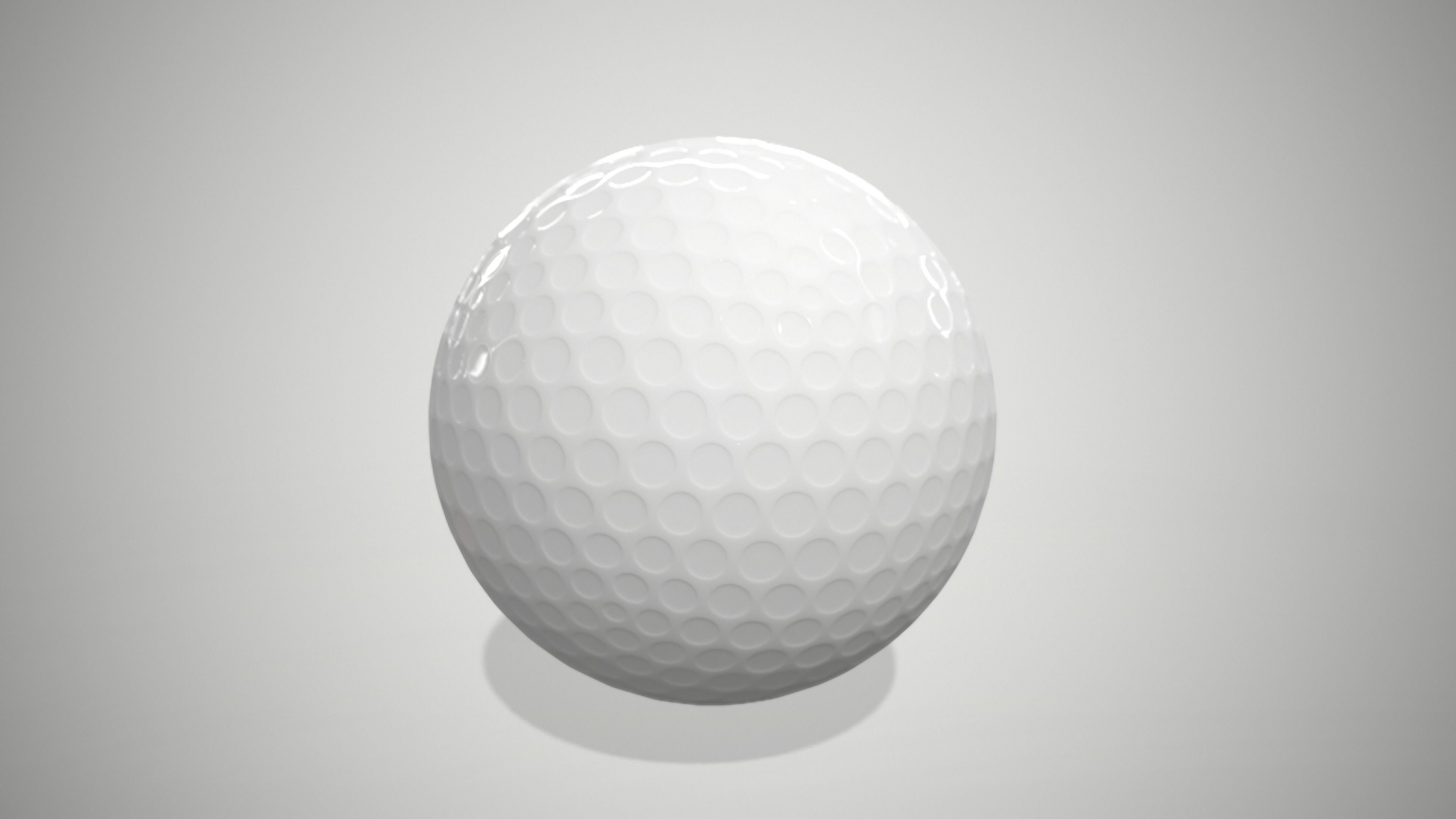 Premium Golf Ball Model - Realistic and High-Quality 3D model 3D ...
