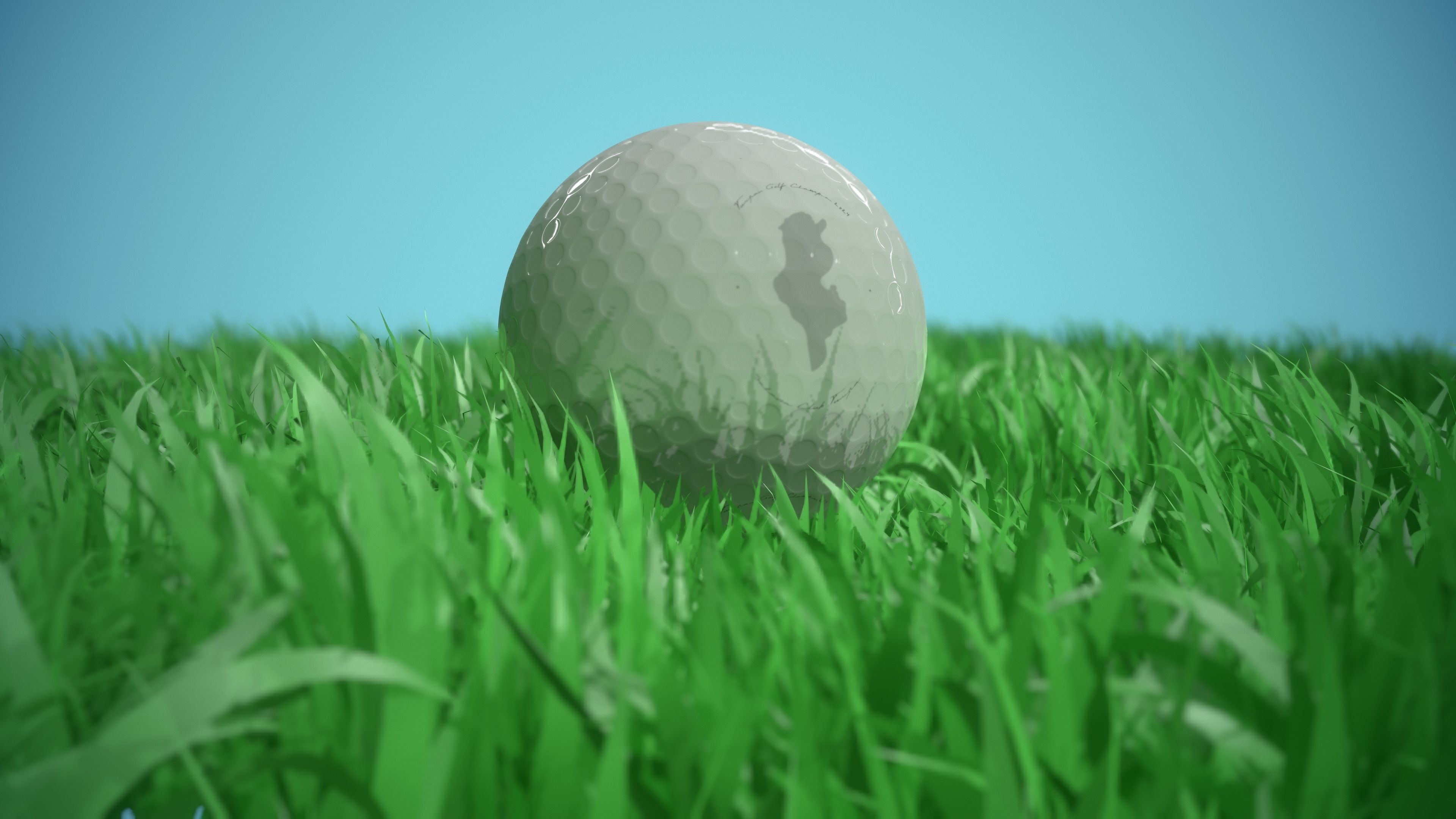 Premium Golf Ball Model - Realistic and High-Quality 3D model 3D ...