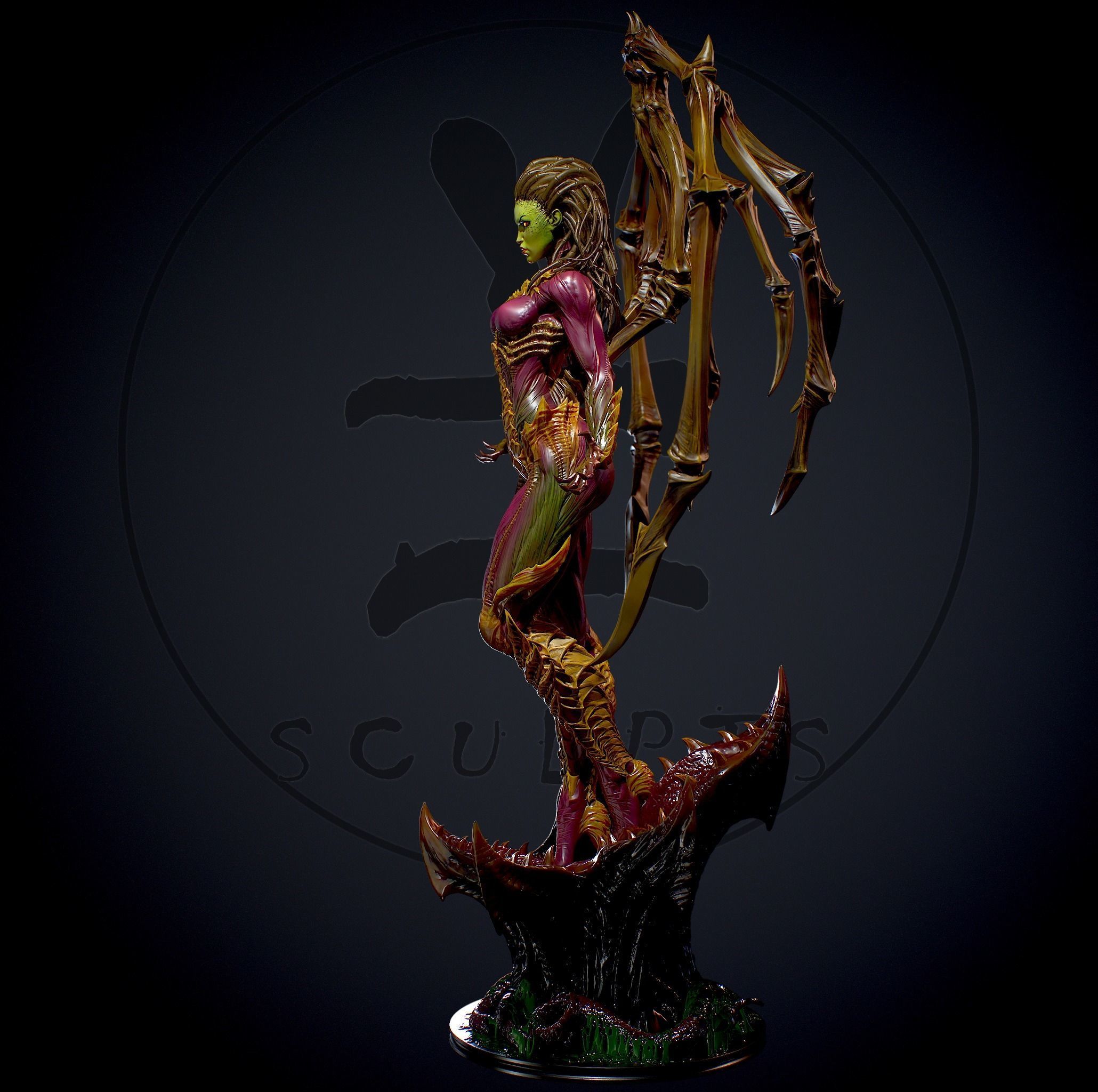 Sarah Kerrigan 3D model 3D printable | CGTrader