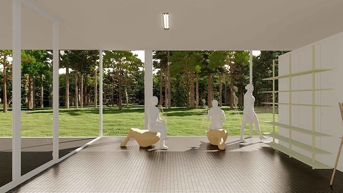 Bone Chair 3D model | CGTrader