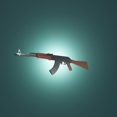 3D model Akm 3d medium detailed model VR / AR / low-poly | CGTrader