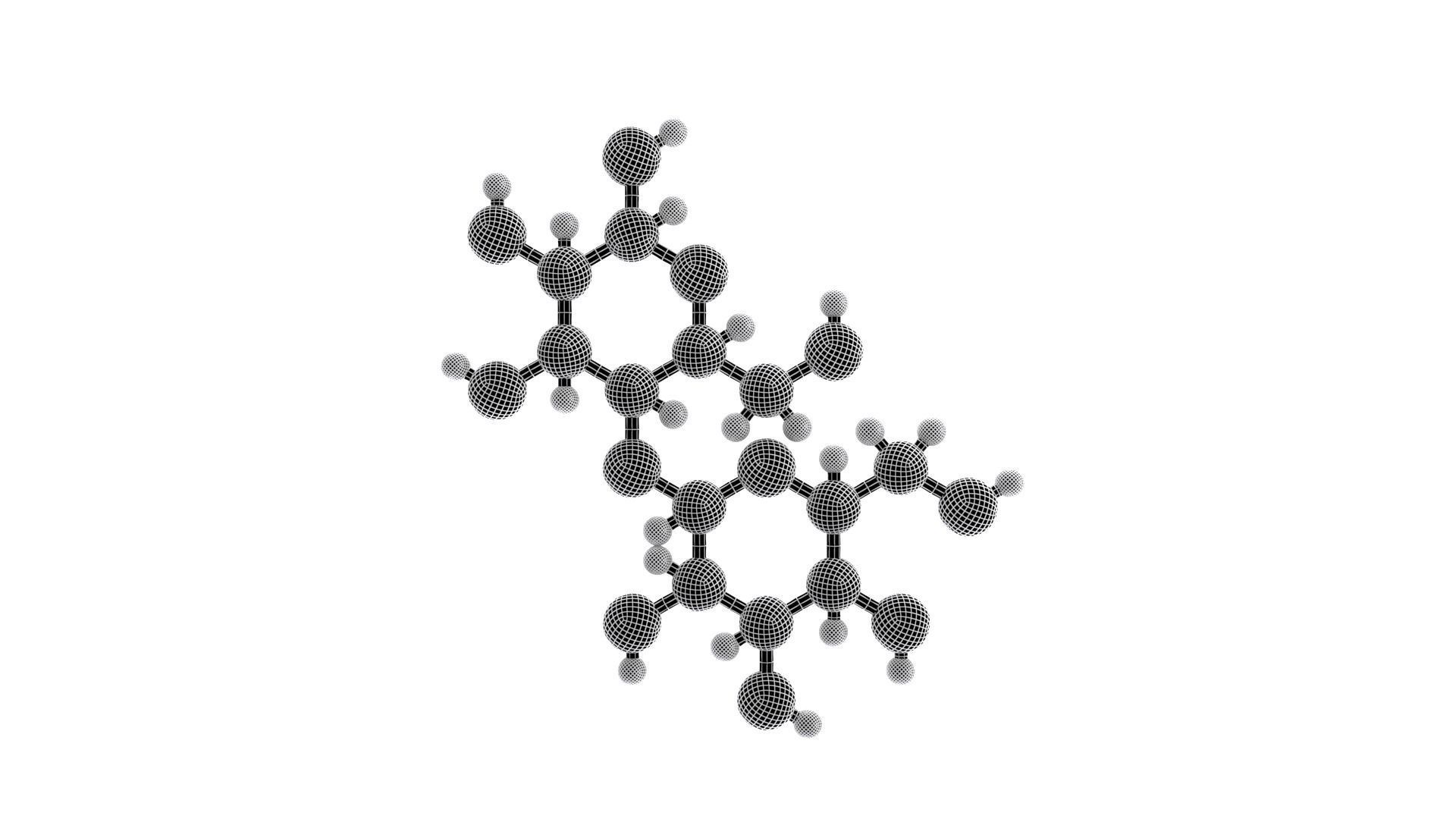 Maltose - Molecule 3D model | CGTrader