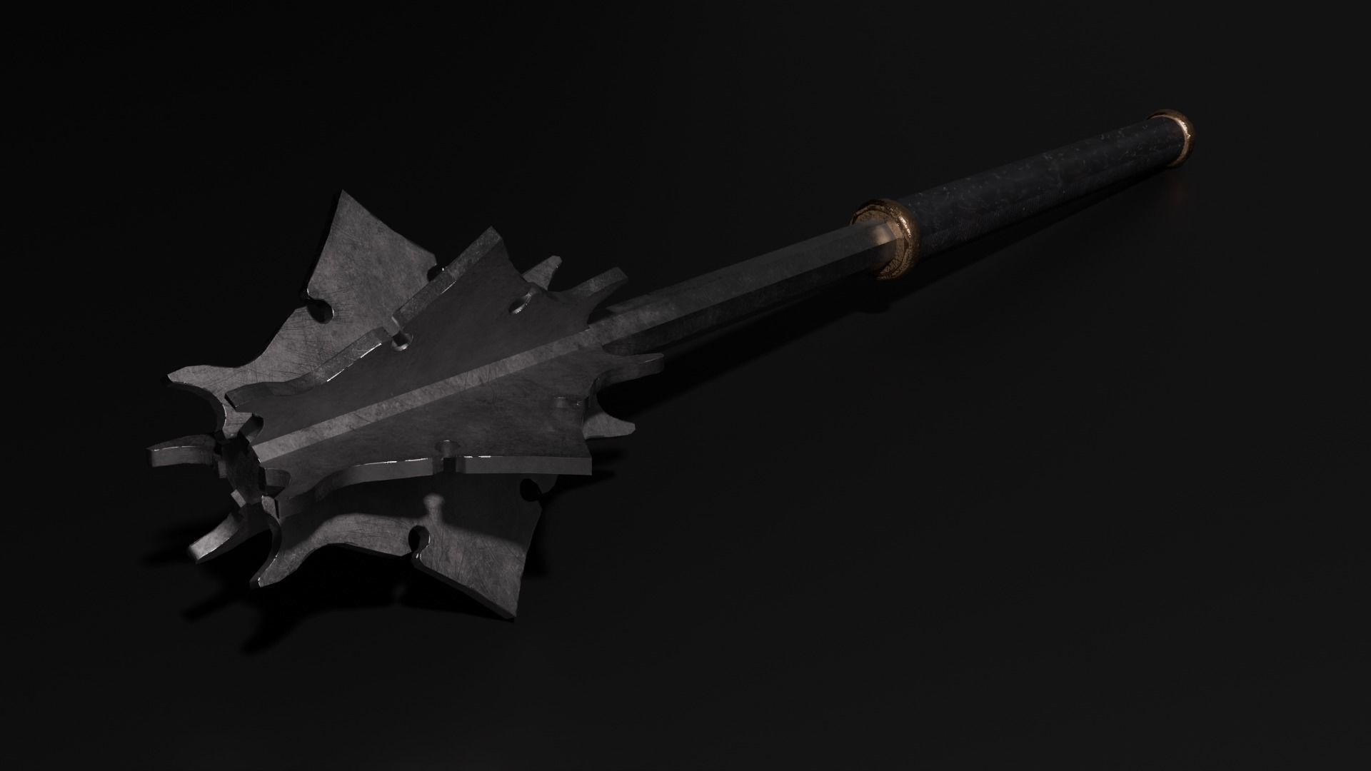 3D model Medieval mace VR / AR / low-poly | CGTrader