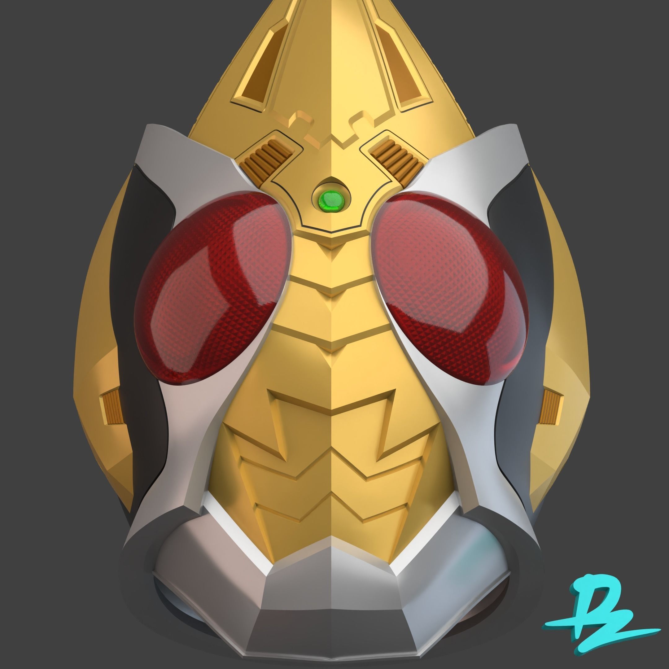Kamen Rider Blade King form 3D model 3D printable | CGTrader