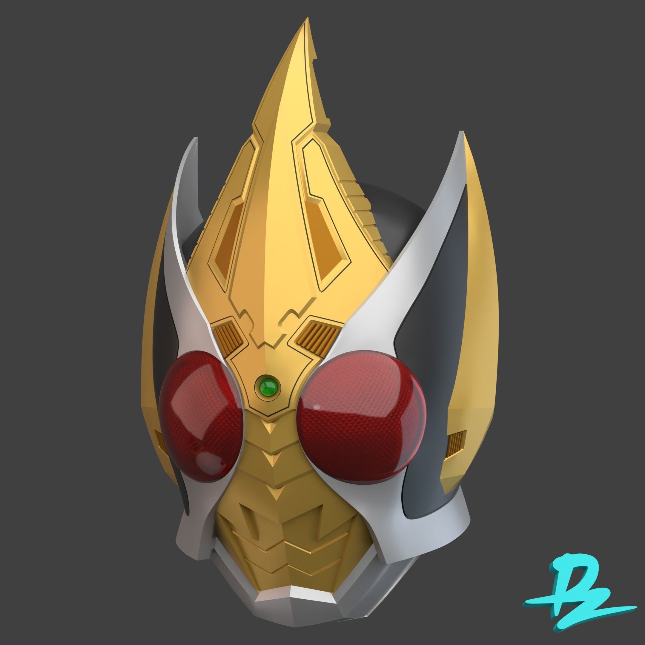 Kamen Rider Blade King form 3D model 3D printable | CGTrader