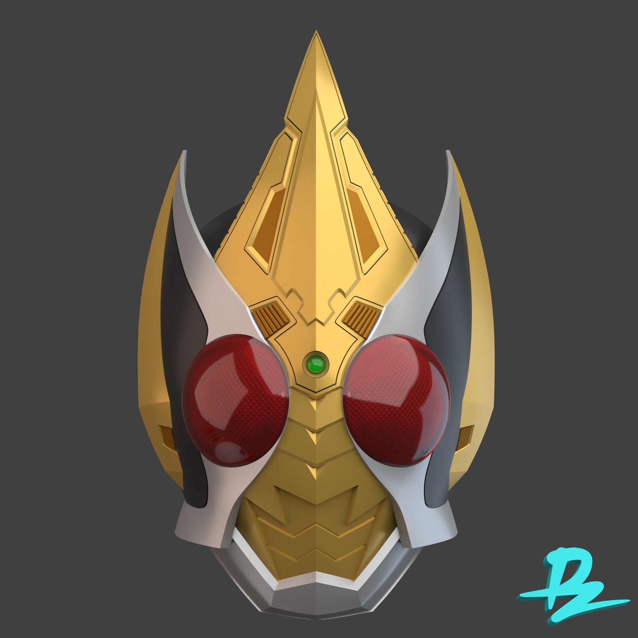 Kamen Rider Blade King form 3D model 3D printable | CGTrader