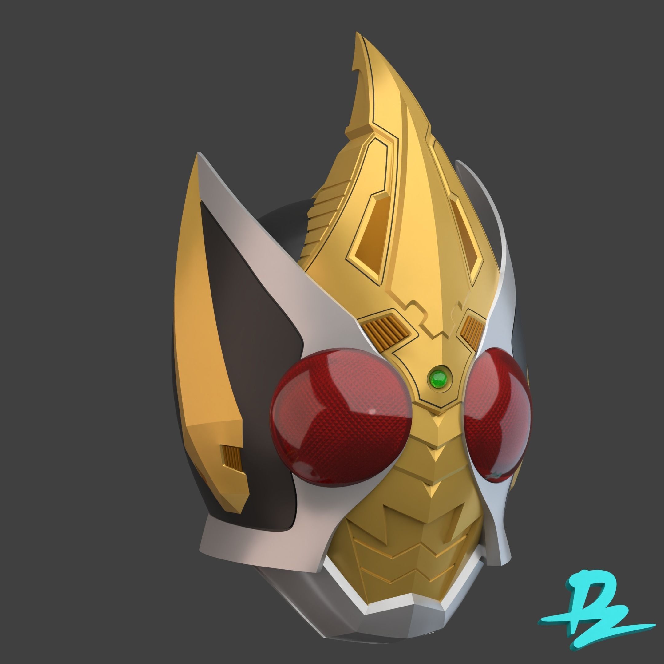 Kamen Rider Blade King form 3D model 3D printable | CGTrader