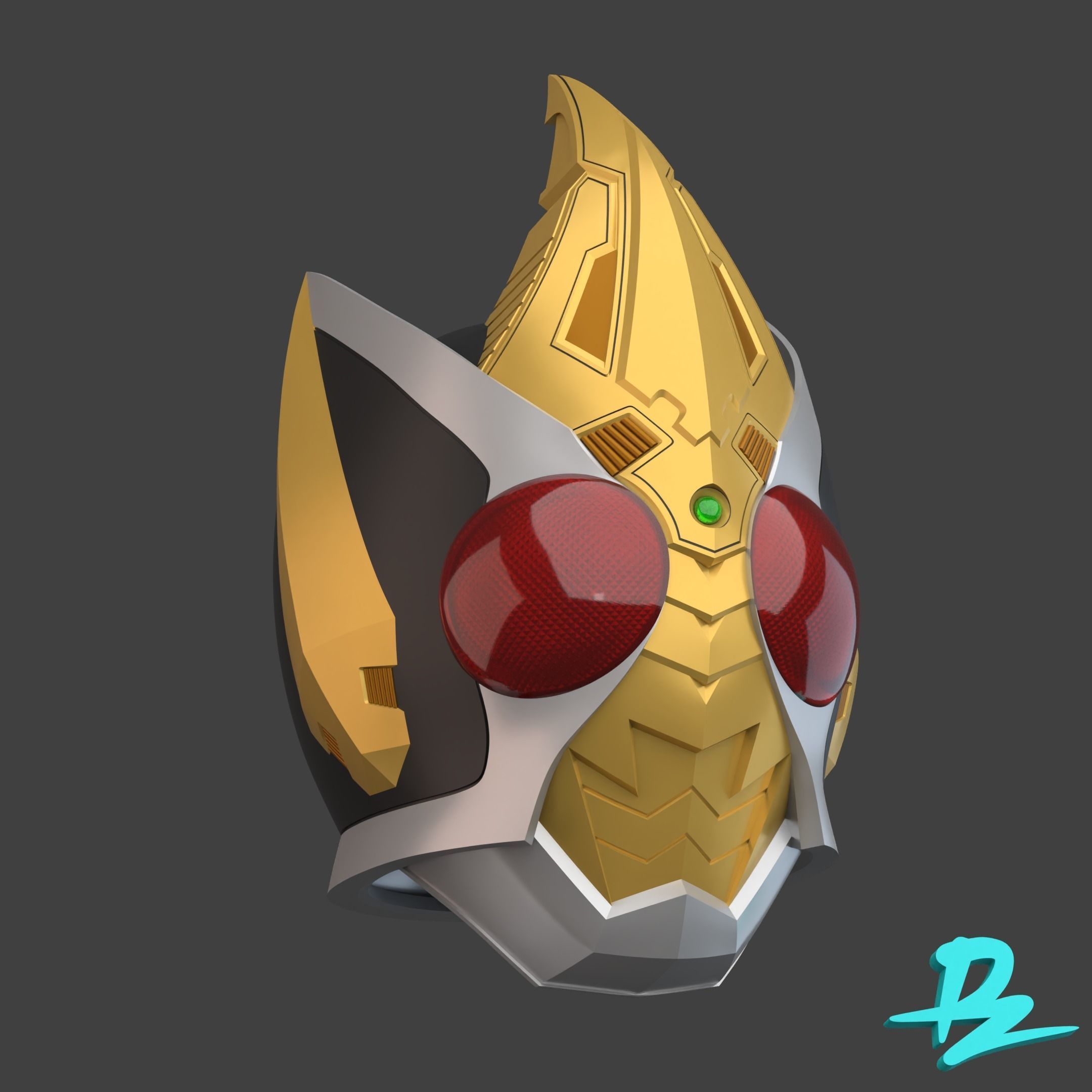 Kamen Rider Blade King form 3D model 3D printable | CGTrader