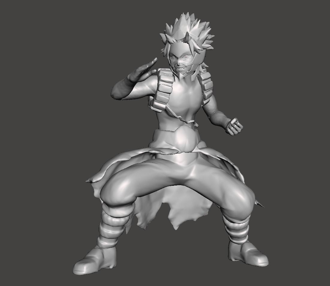 Kirishima Eijirou Red Riot 3D Model 3D model 3D printable | CGTrader