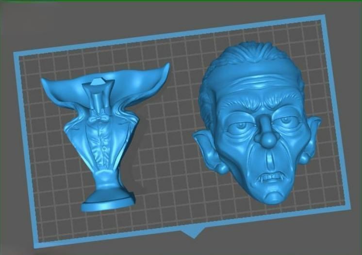 Vampire 3D Printing Creation 3D model 3D printable | CGTrader