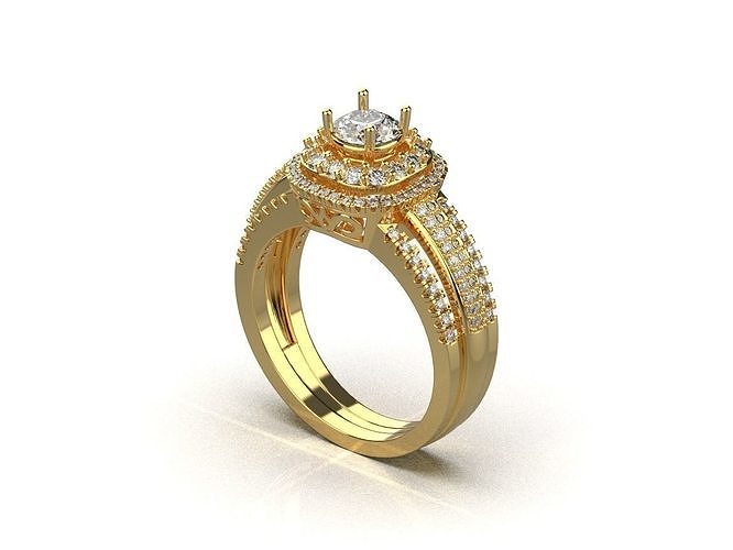 ring code 70 3D model 3D printable | CGTrader