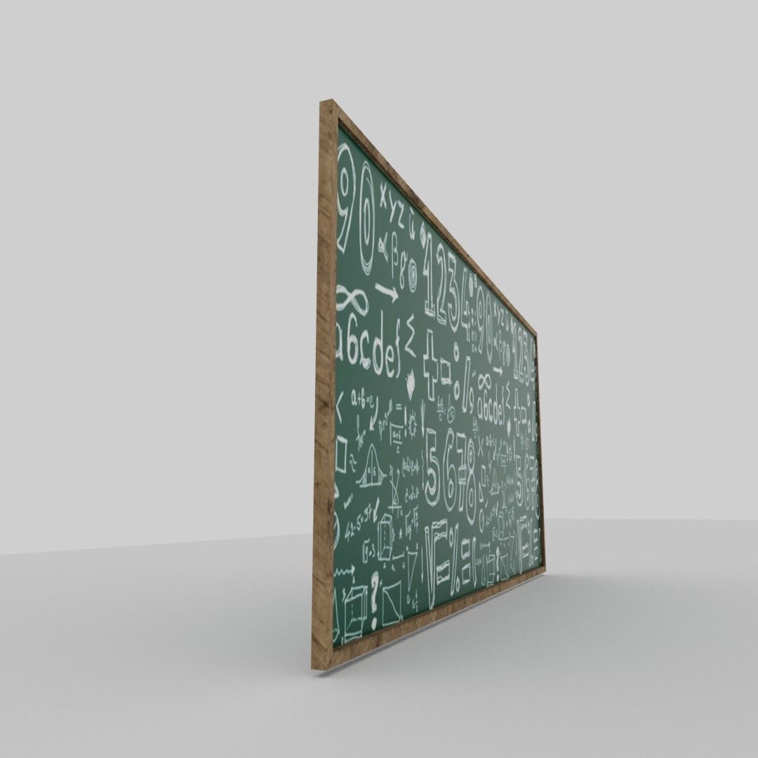 3D model Physics school board VR / AR / low-poly | CGTrader
