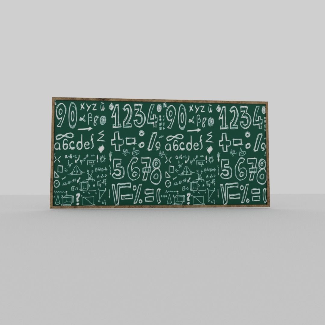 3D model Physics school board VR / AR / low-poly | CGTrader