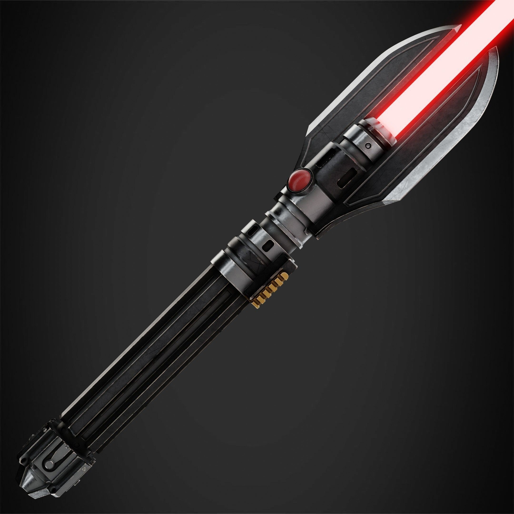 Star Wars Darth Malgus Lightsaber for Cosplay 3D model 3D printable ...