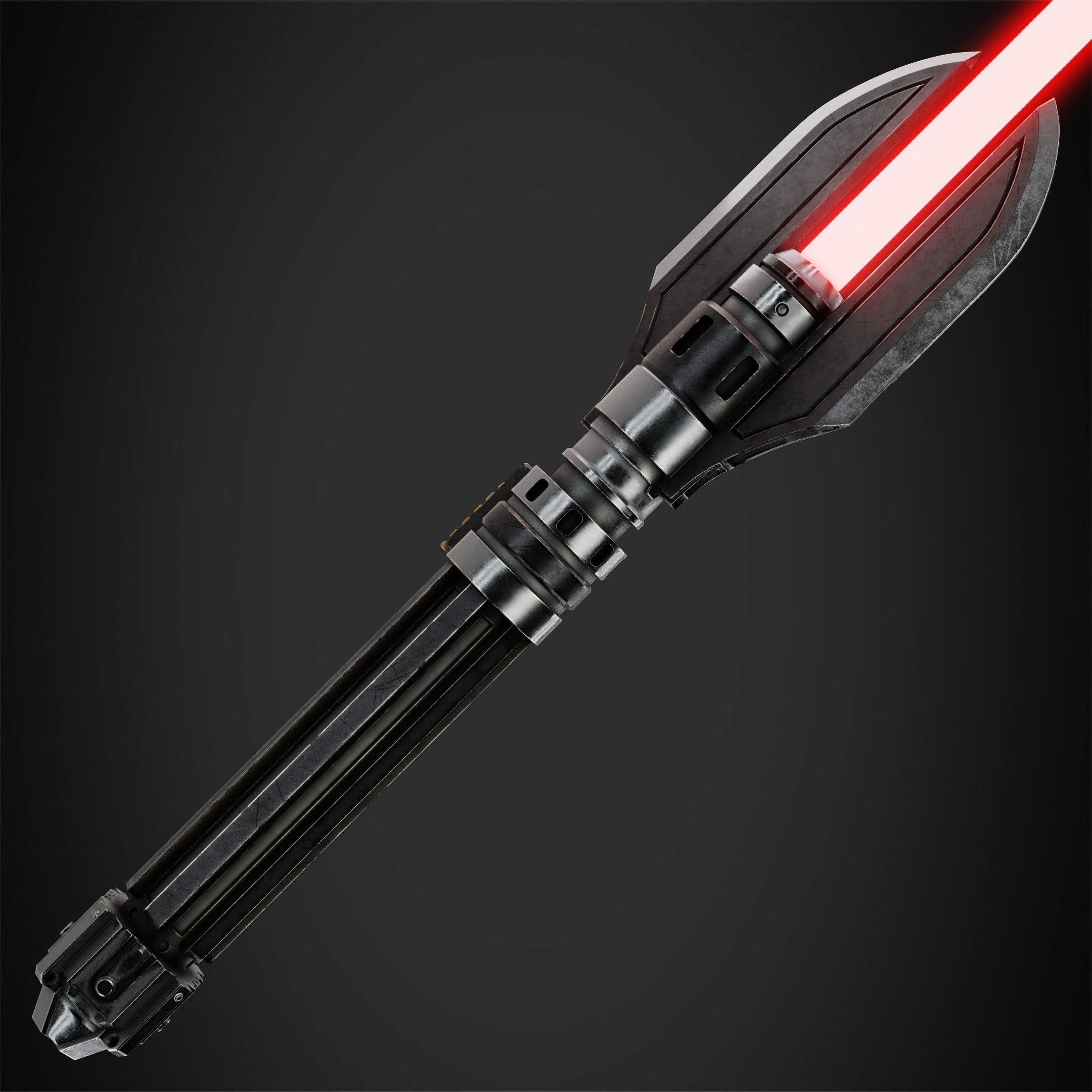 Star Wars Darth Malgus Lightsaber for Cosplay 3D model 3D printable ...