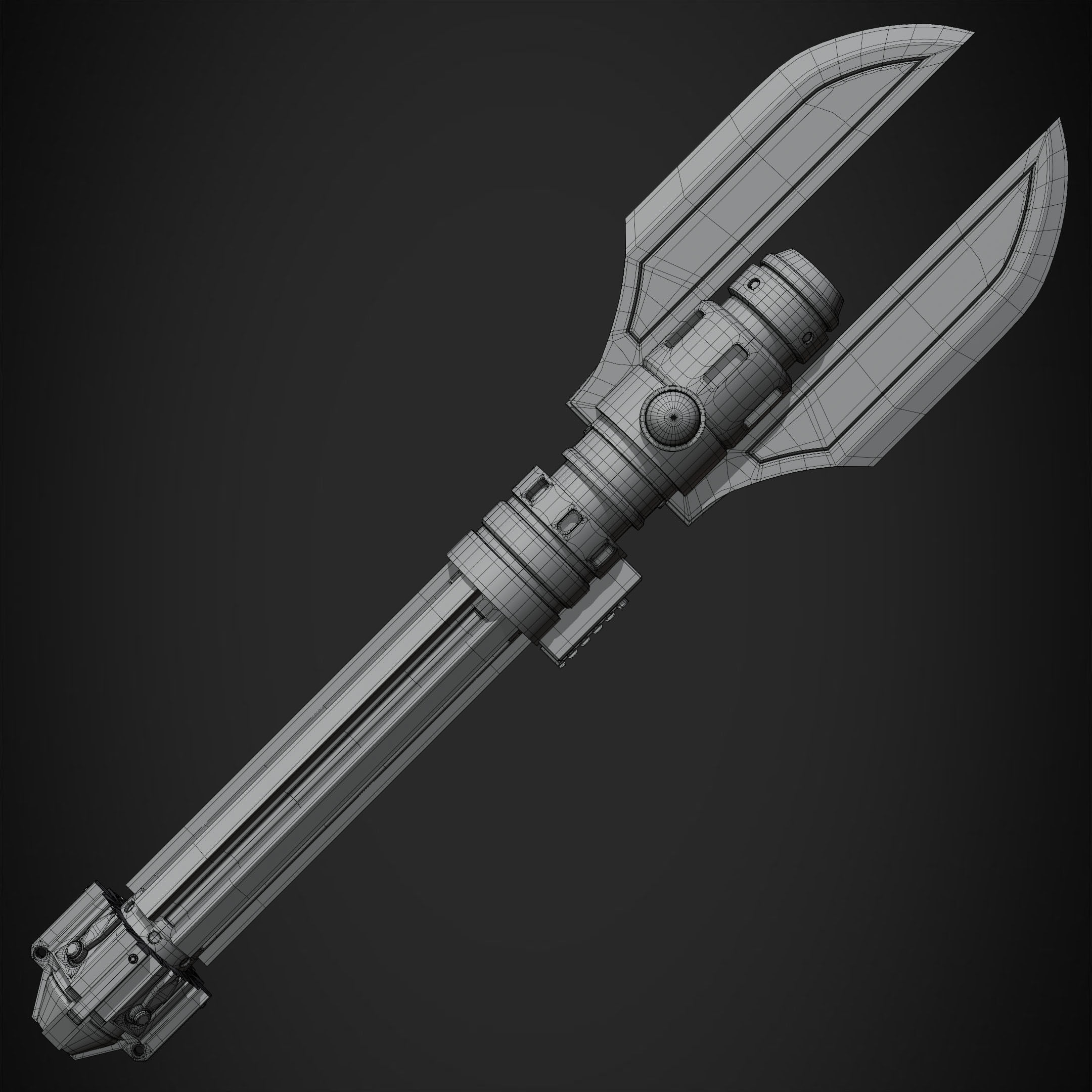 Star Wars Darth Malgus Lightsaber for Cosplay 3D model 3D printable ...