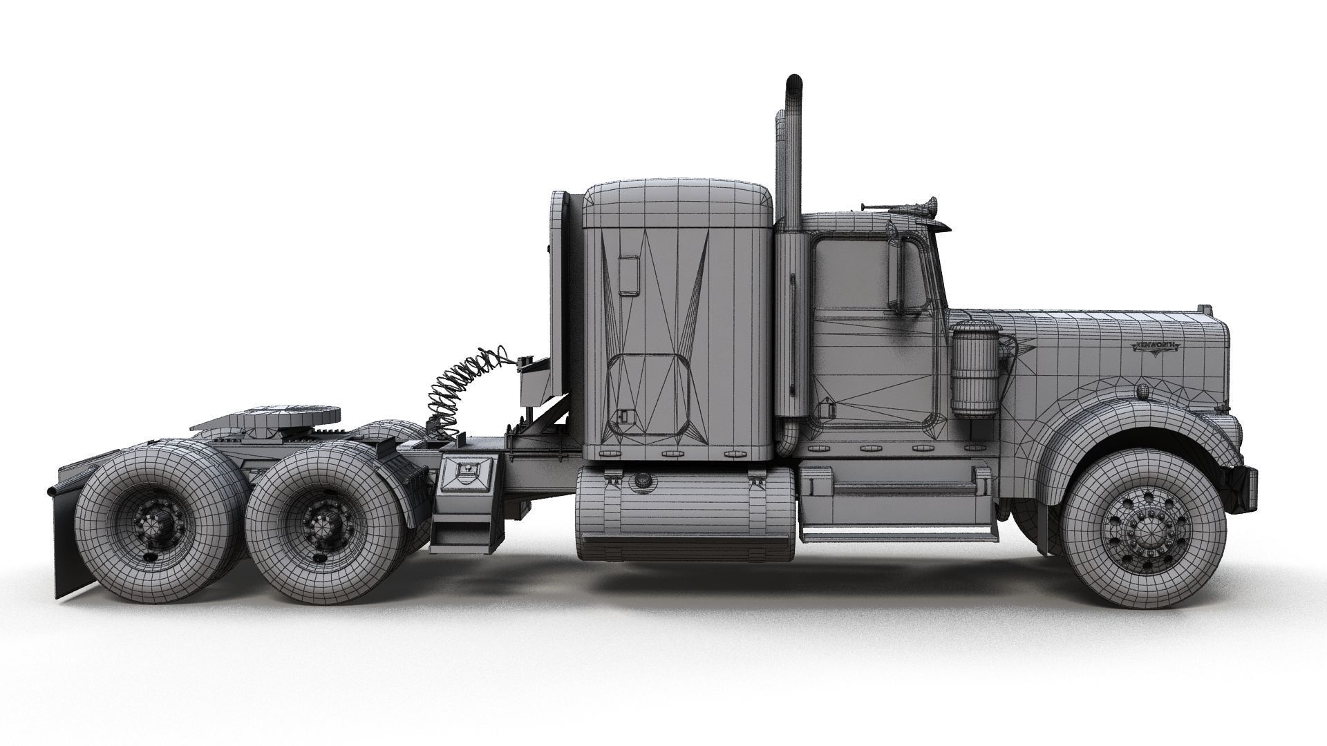 3D model Kenworth W900A VR / AR / low-poly | CGTrader