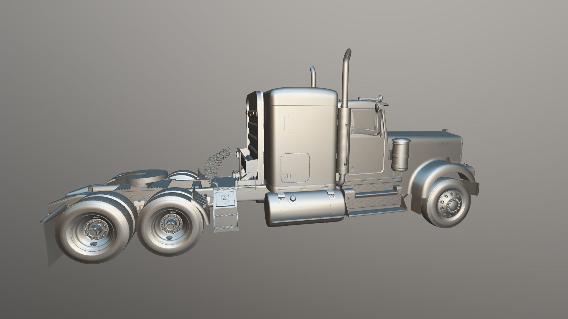 3D model Kenworth W900A VR / AR / low-poly | CGTrader
