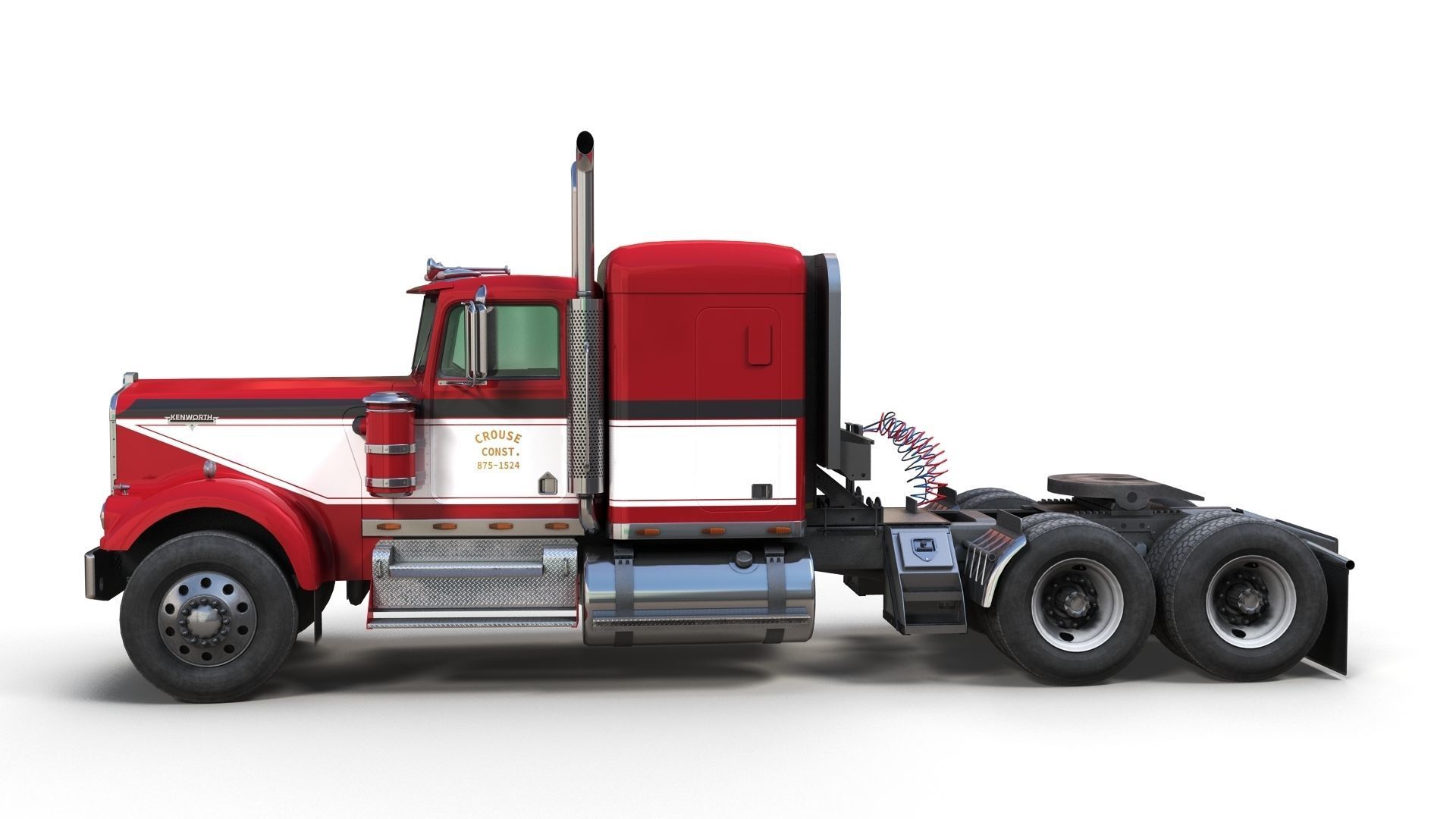 3D model Kenworth W900A VR / AR / low-poly | CGTrader