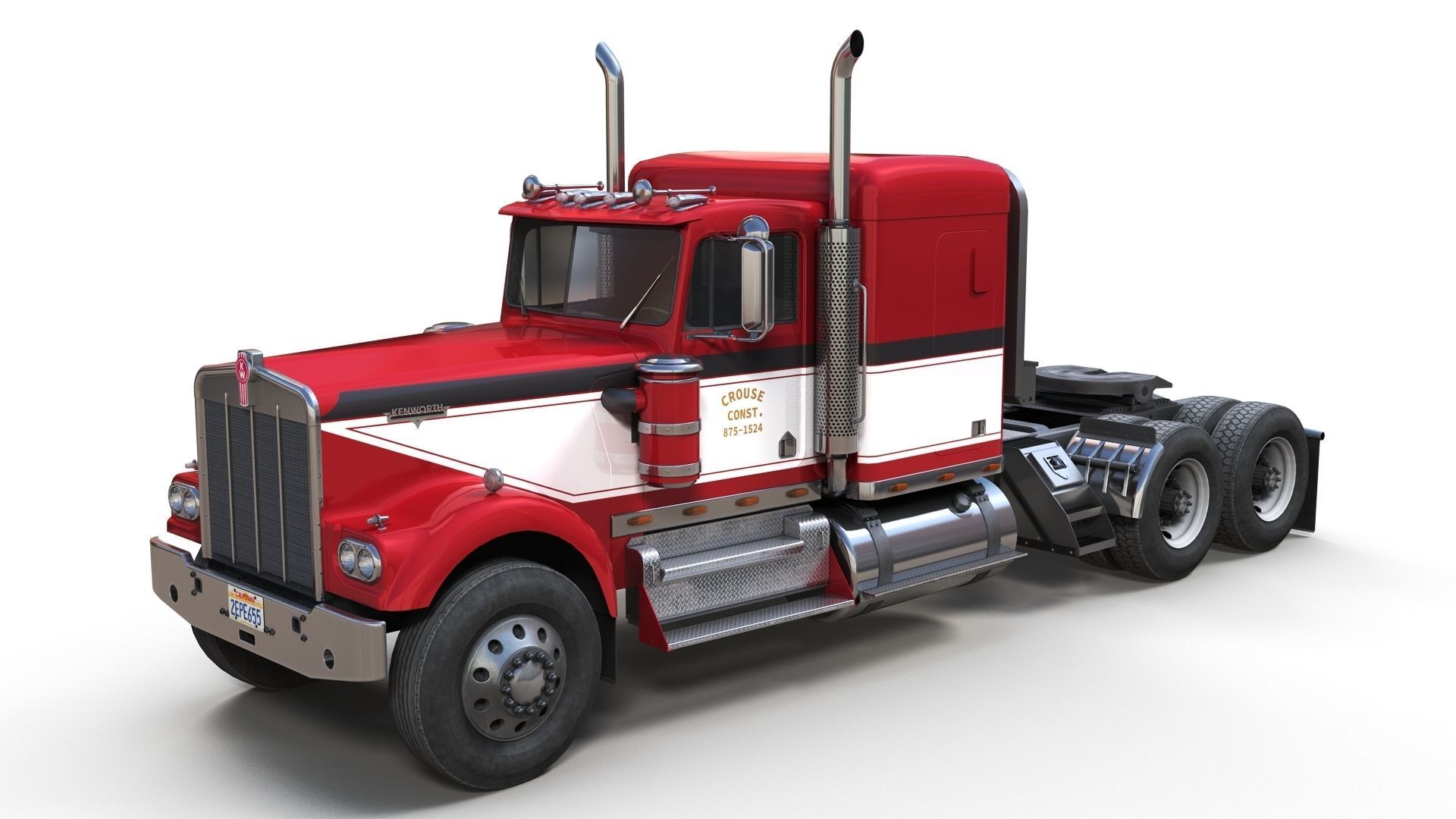 3D model Kenworth W900A VR / AR / low-poly | CGTrader