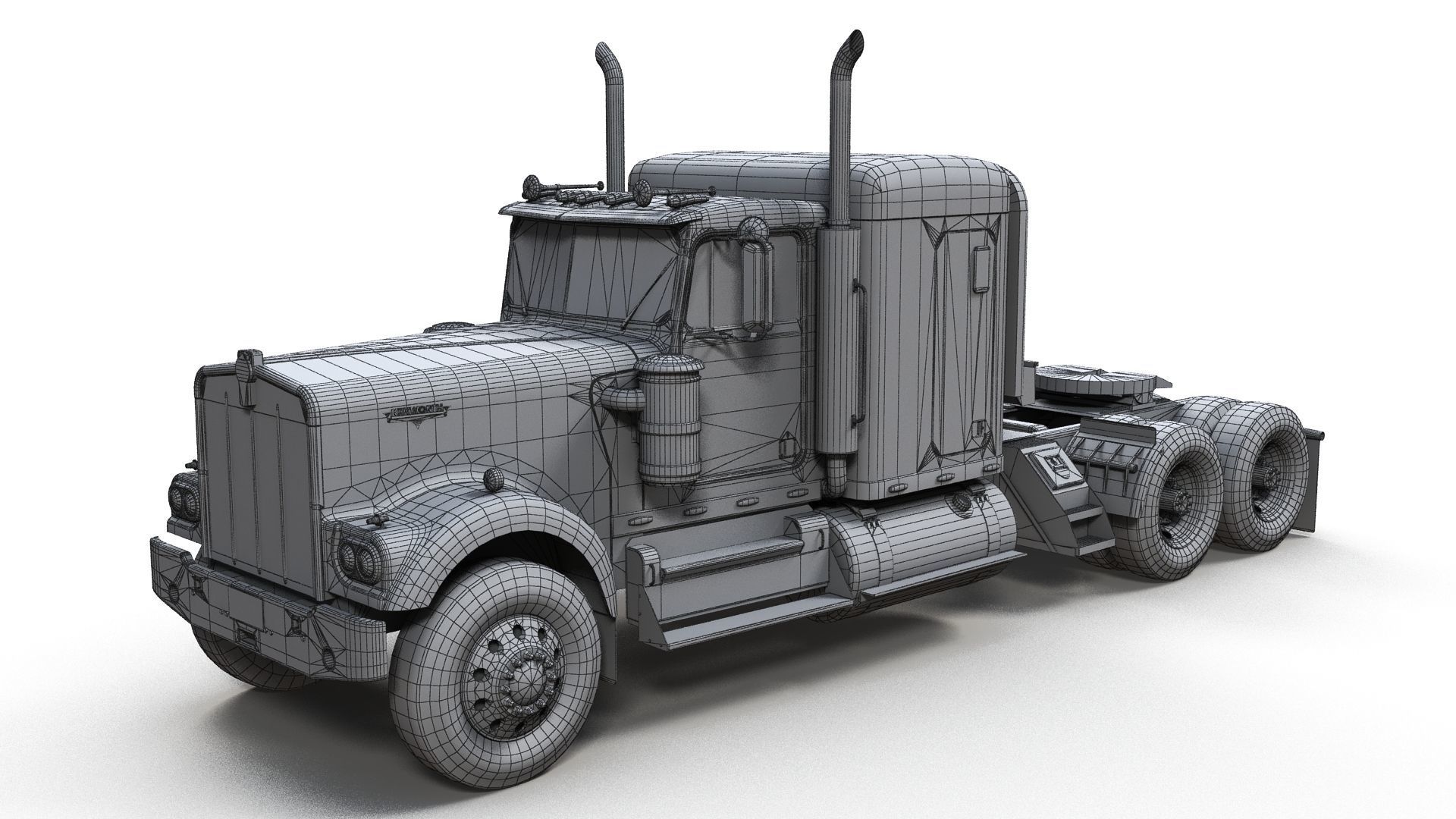 3D model Kenworth W900A VR / AR / low-poly | CGTrader