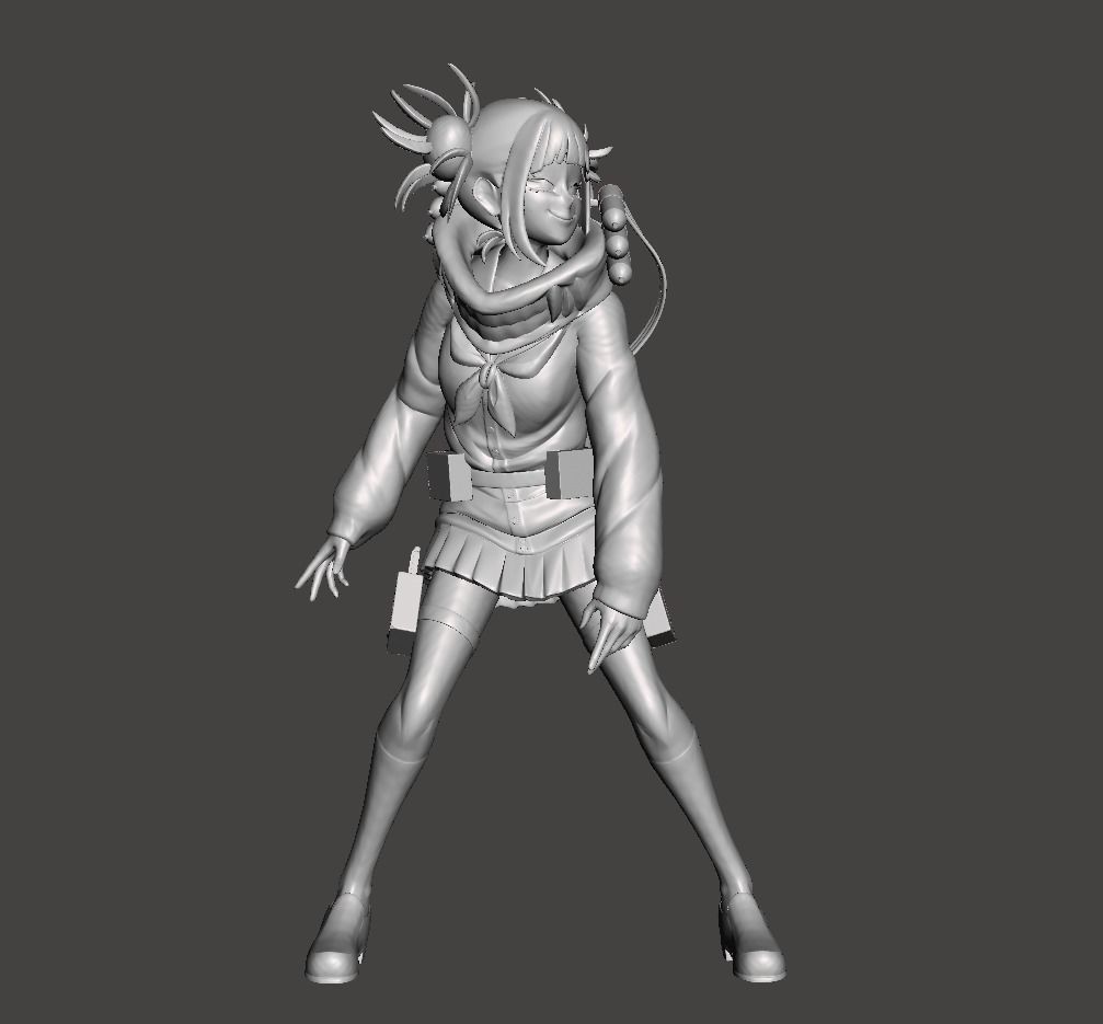 Himiko Toga 3D Model 3D model 3D printable | CGTrader