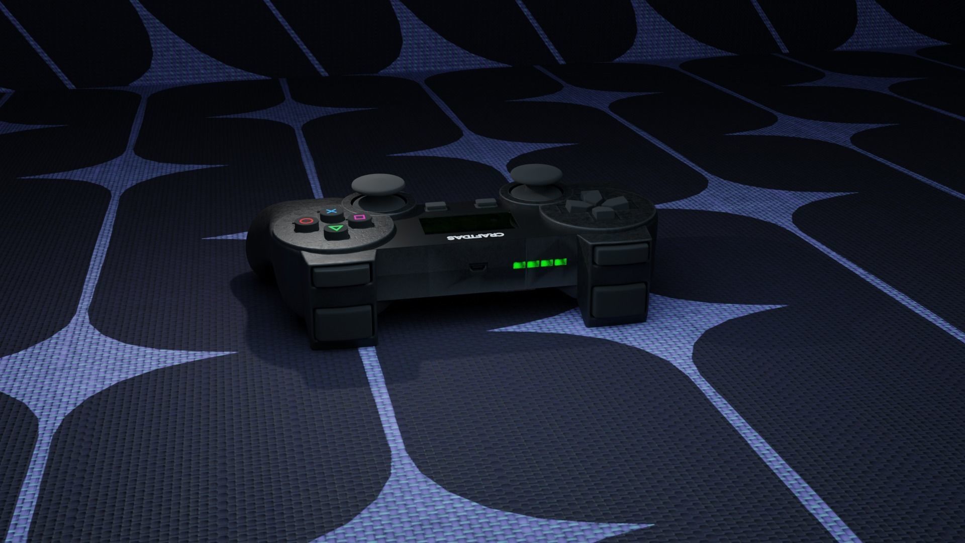 Future Joystick Gamepad 3D model animated | CGTrader