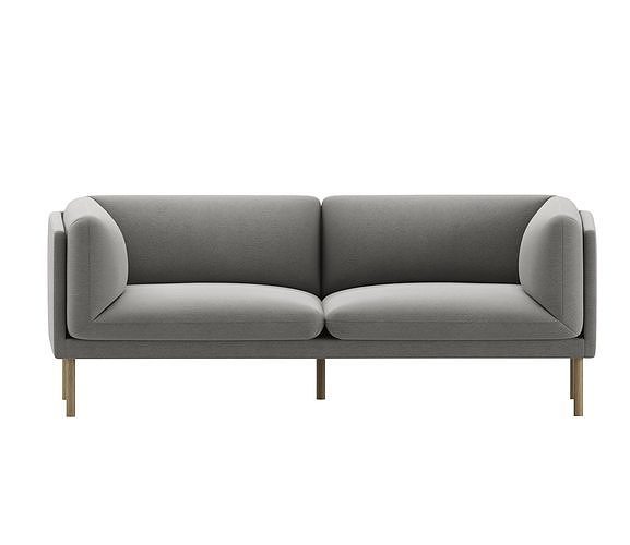 Paste Sofa Series 2 Seat 3D model | CGTrader