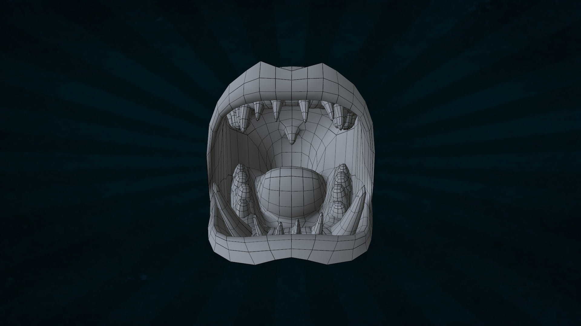 3D model LIPS-007 Rigged Mouth VR / AR / low-poly | CGTrader