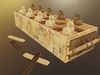 3D model Senet 3D Model Ancient Egyptian Board Game VR / AR / low-poly ...