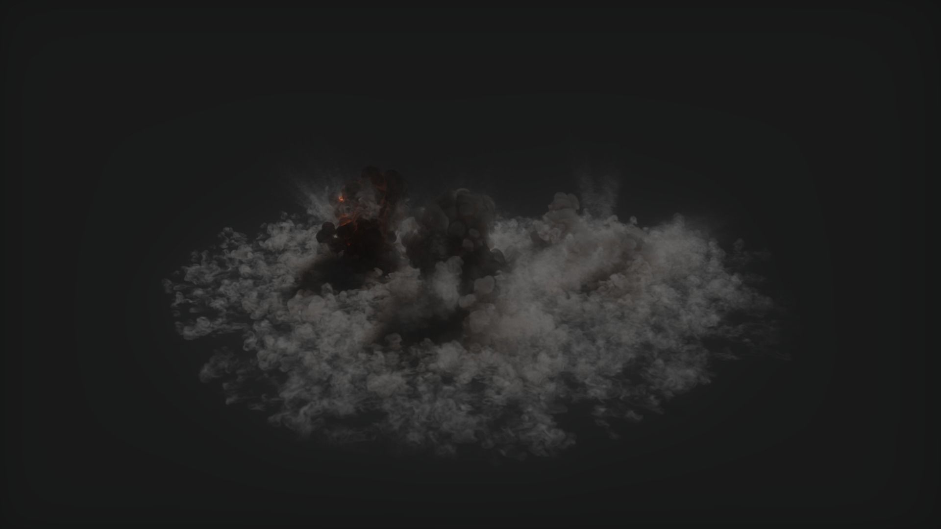 3D Airstrike Explosion Animation 3D model animated | CGTrader