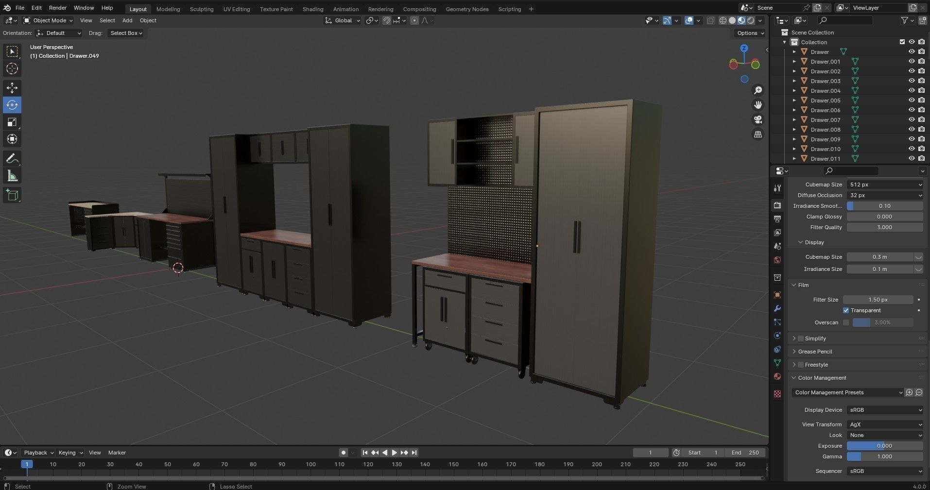 3D model Workbench Pack VR / AR / low-poly | CGTrader